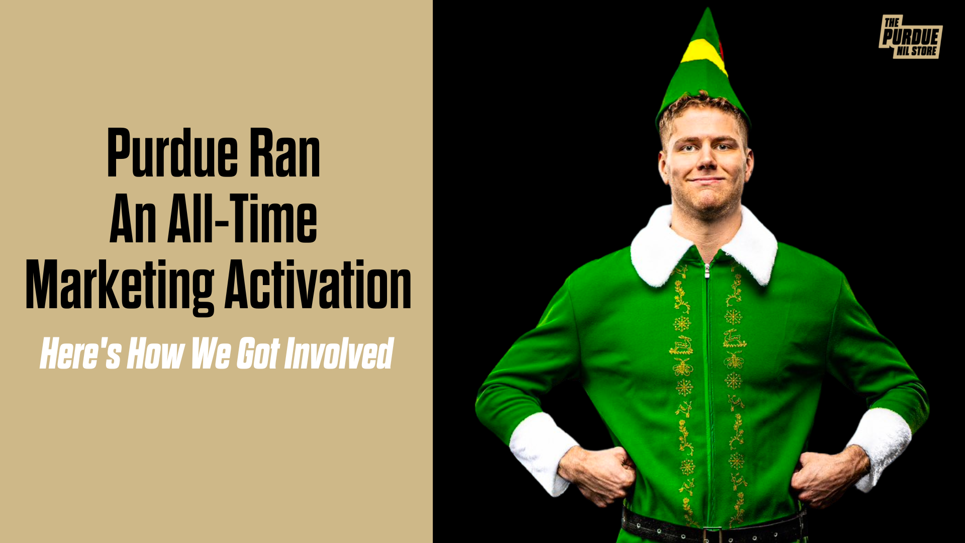 How the Purdue NIL Store Helped Incredible Elf Campaign - Campus Ink