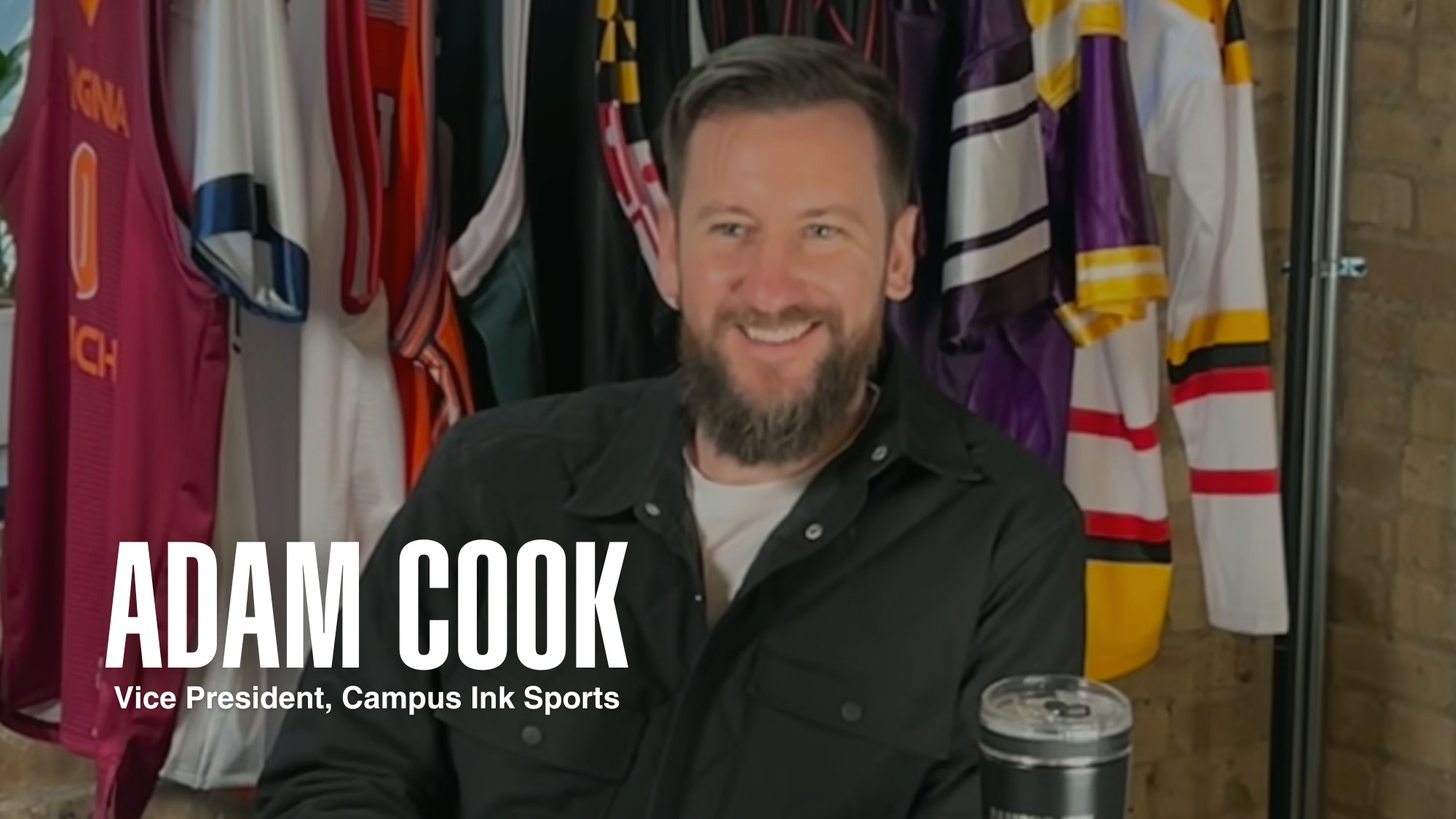 Adam Cook Promoted to Vice President, Campus Ink Sports - Campus Ink